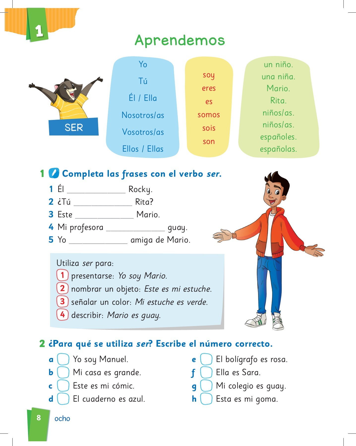 Qué bien_1_Libro de actividades - EUROLIBRA - Página 10 | Flip PDF en ...