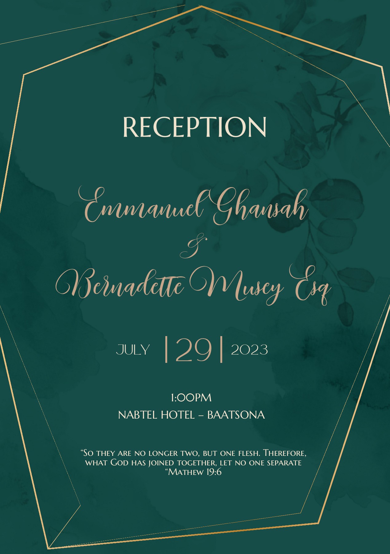 Reception program - brantitudestudios - Page 1 - 5 | Flip PDF Online ...