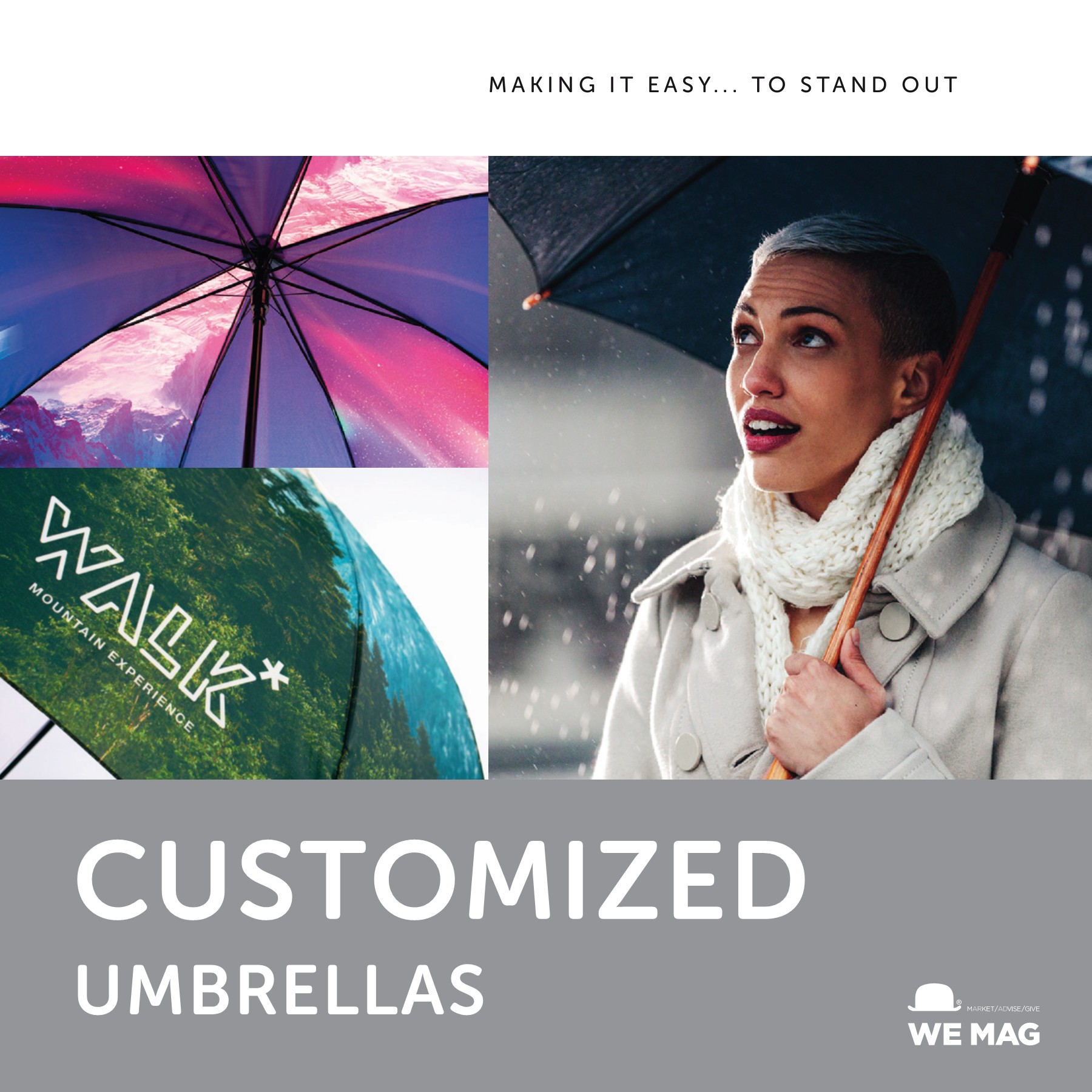 Customized Umbrellas - WE MAG - Page 1 - 6 | Flip PDF Online | PubHTML5