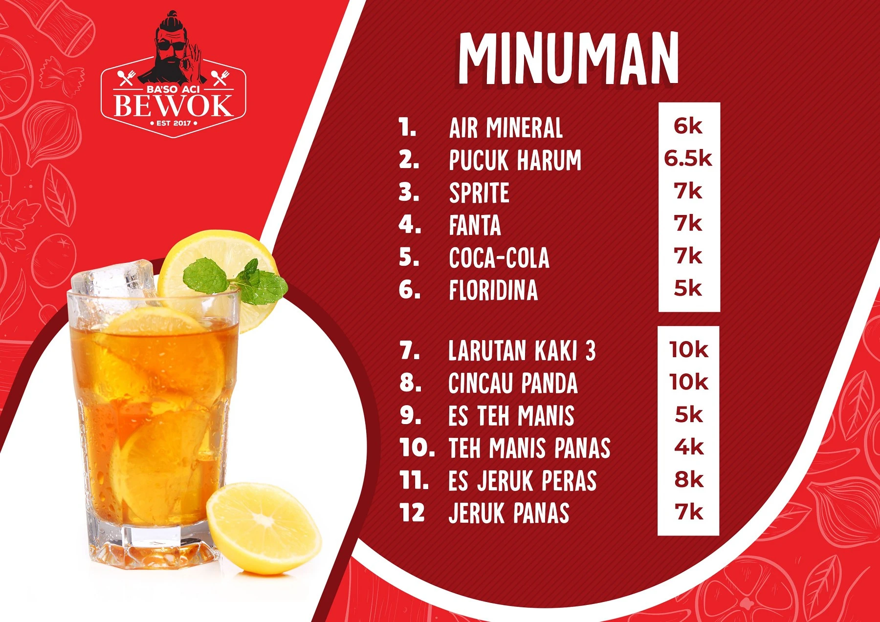 Menu Baso Aci Bewok - LOKAL FRAME - Page 5 | Flip PDF Online | PubHTML5