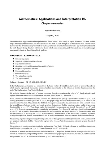 applications-and-interpretation-hl-chapter-summaries - Mathematics PRO ...