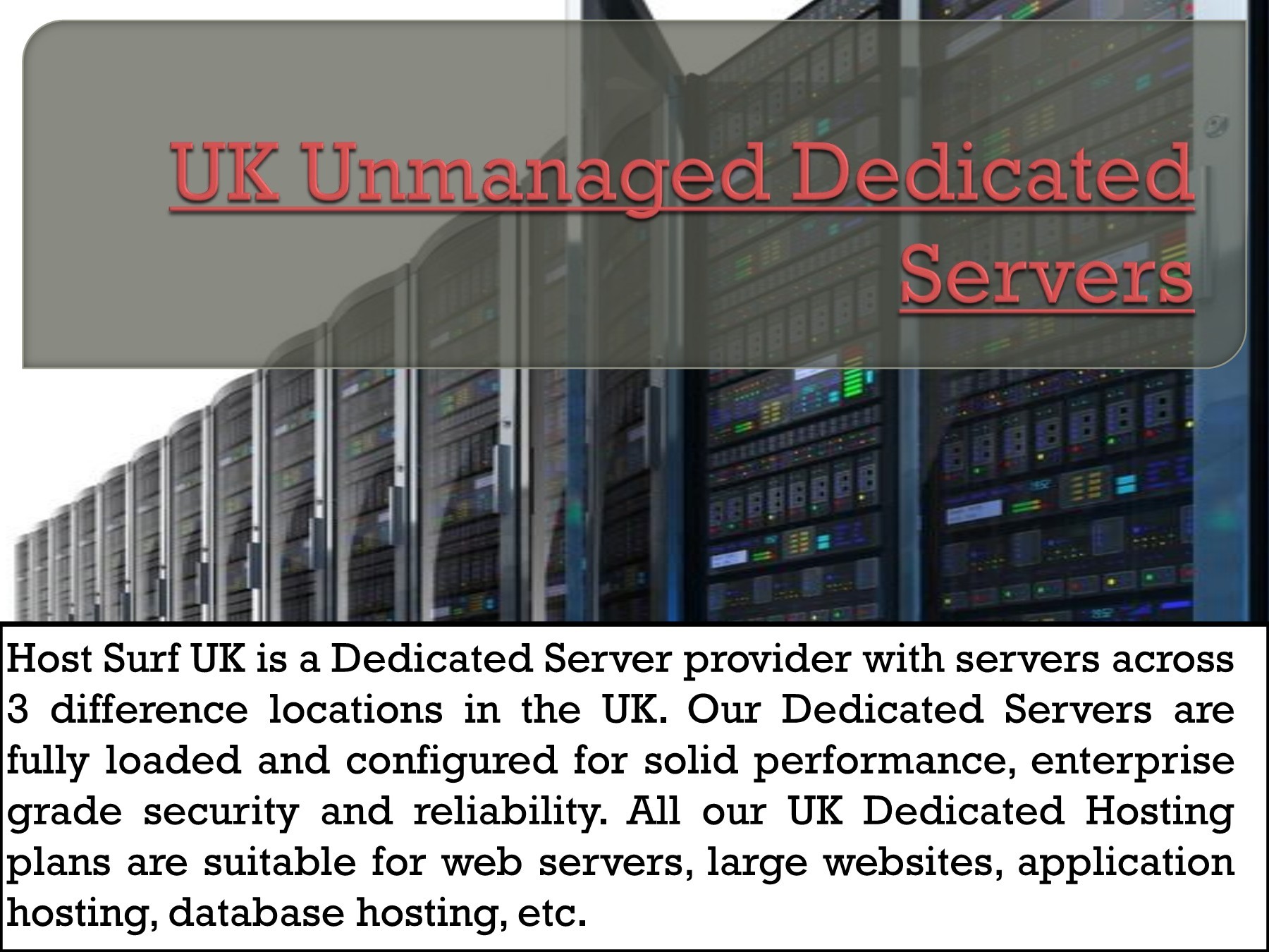 UK Unmanaged Dedicated Servers - Uk Unmanaged Dedicated Servers - Page 1 - 5 | Flip PDF Online ...