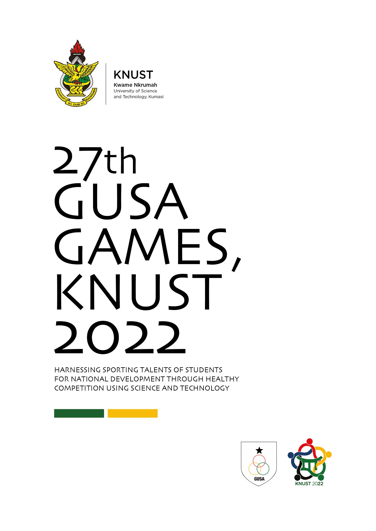 27th GUSA GAMES - KNUST 2022 BROCHURE - Henry Hall - Page 1 | Flip PDF ...