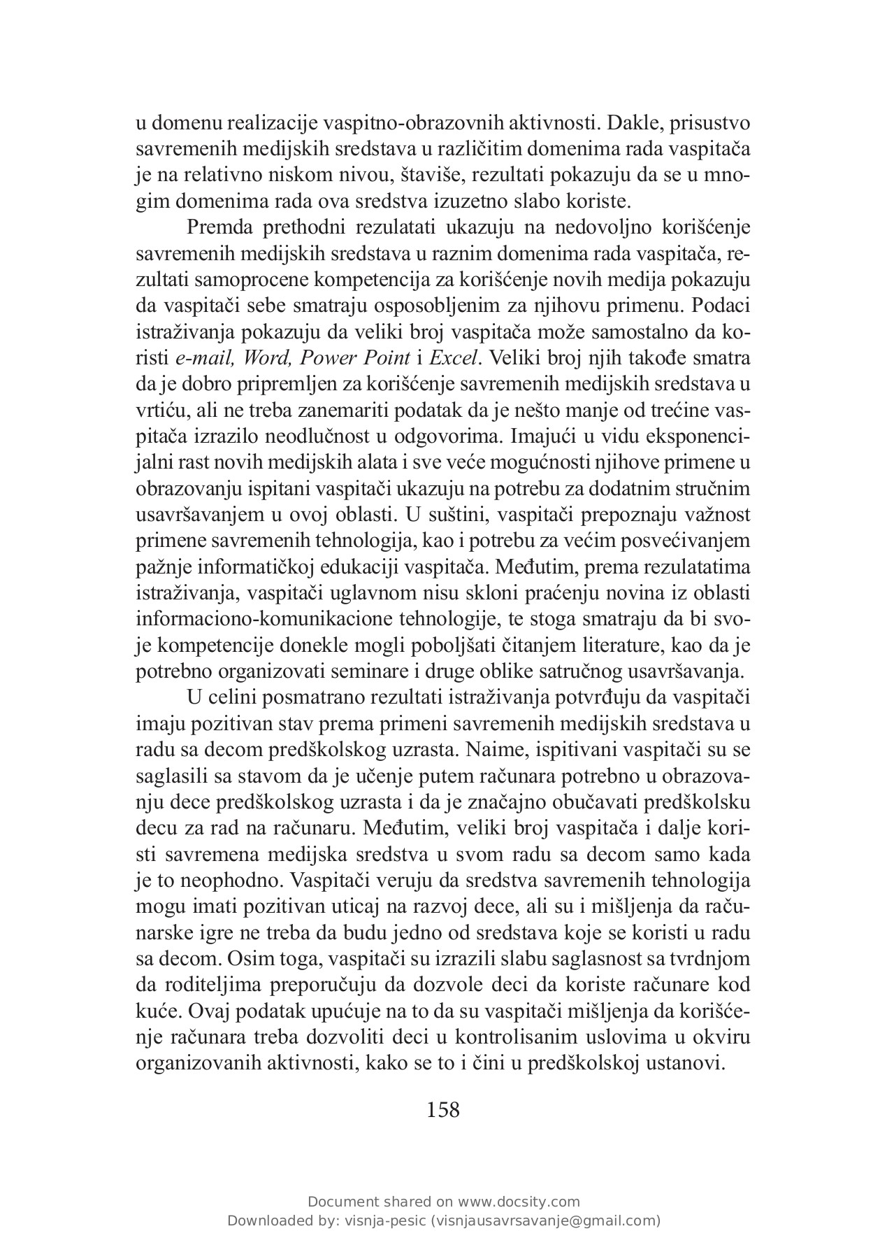 Novi-mediji-u-ranom-detinjstvu - Visnja Pešić - Stranica 159 ...