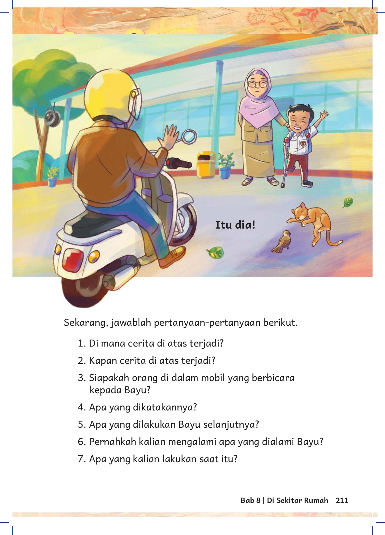 Bahasa Indonesia Kelas 1 Kurikulum Merdeka - MI Ma'arif Batursari 01 - Halaman 221 | PDF Online ...