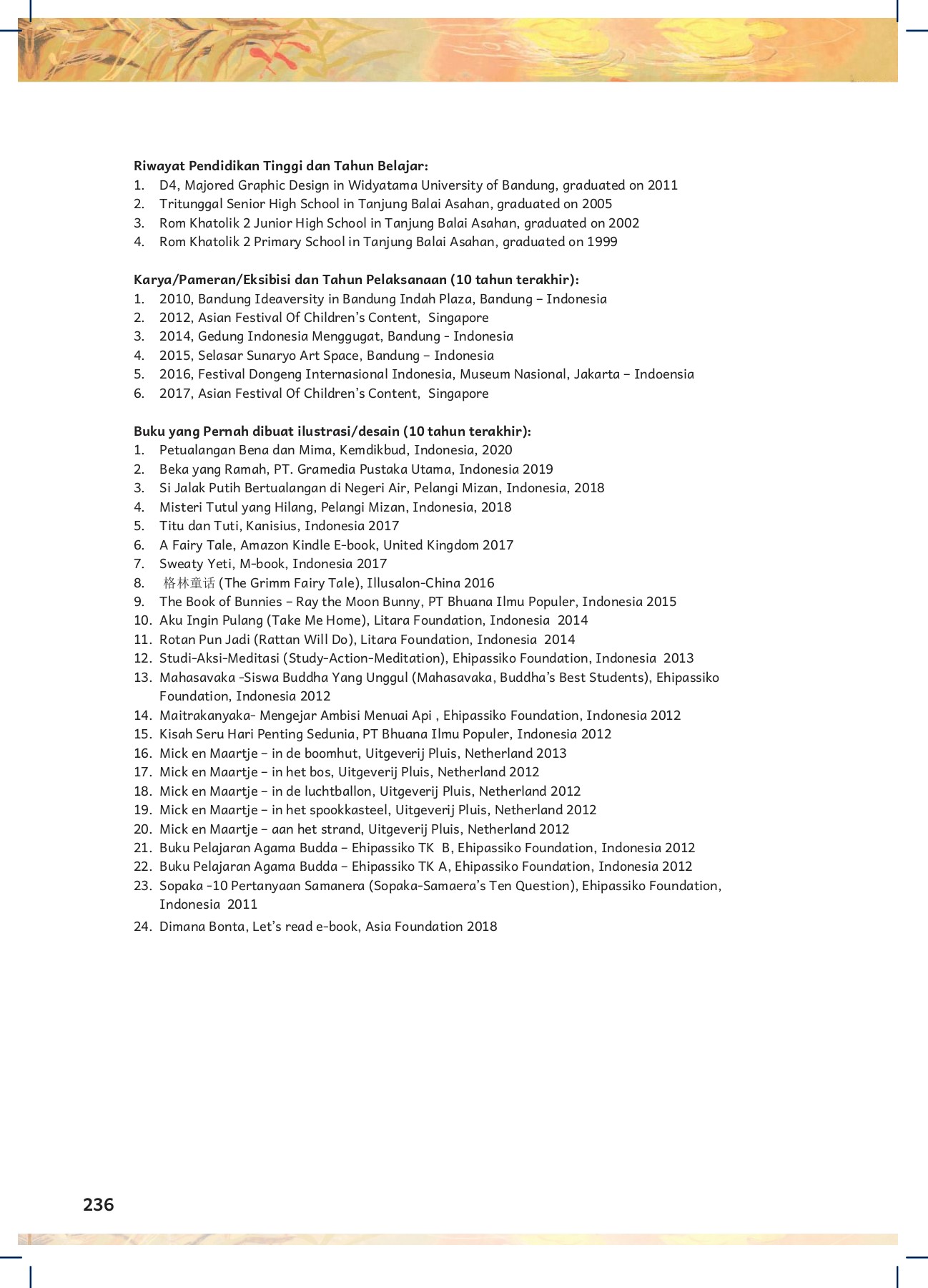 Bahasa Indonesia Kelas 1 Kurikulum Merdeka - MI Ma'arif Batursari 01 - Halaman 246 | PDF Online ...