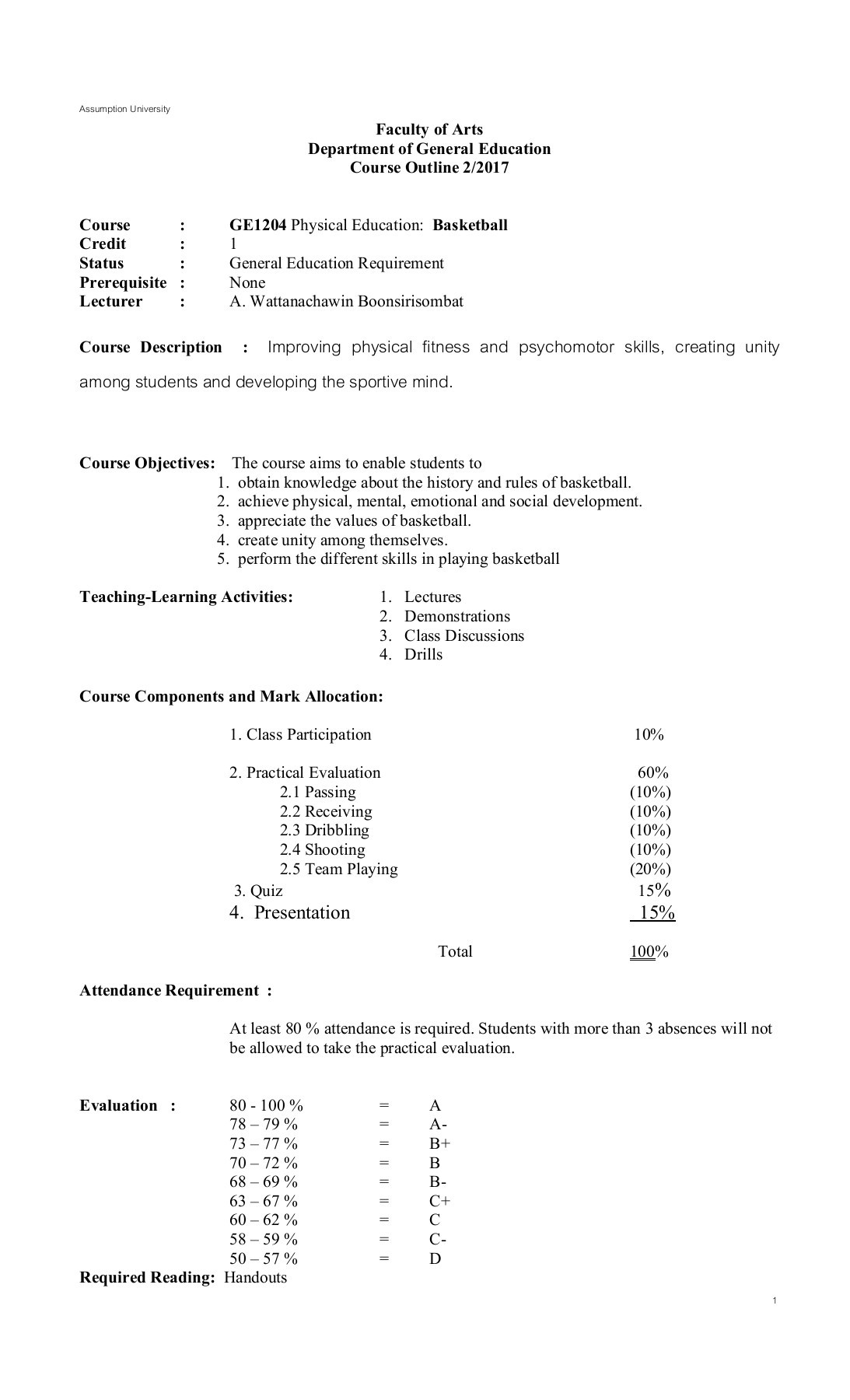 New GE1204 Course Outline Basketball 2-2017 (1) - fiction - Page 1 - 5 ...