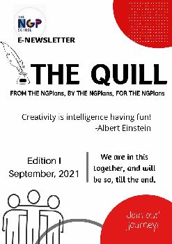 The QUILL September 2021 - sridevi - Page 101 | Flip PDF Online | PubHTML5