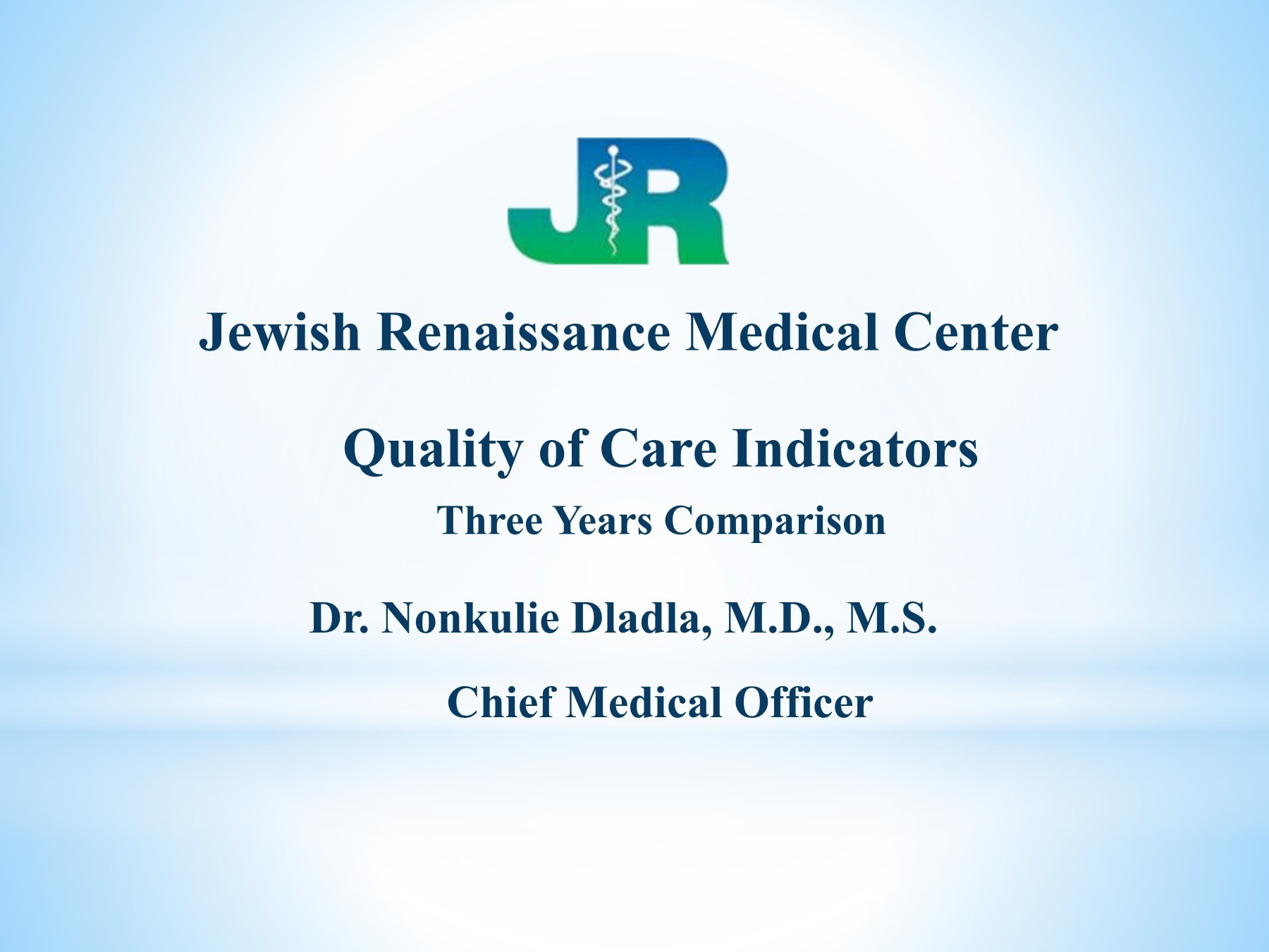 Quality of Indicators three years compairson report - jrmcnews - Page 1 ...