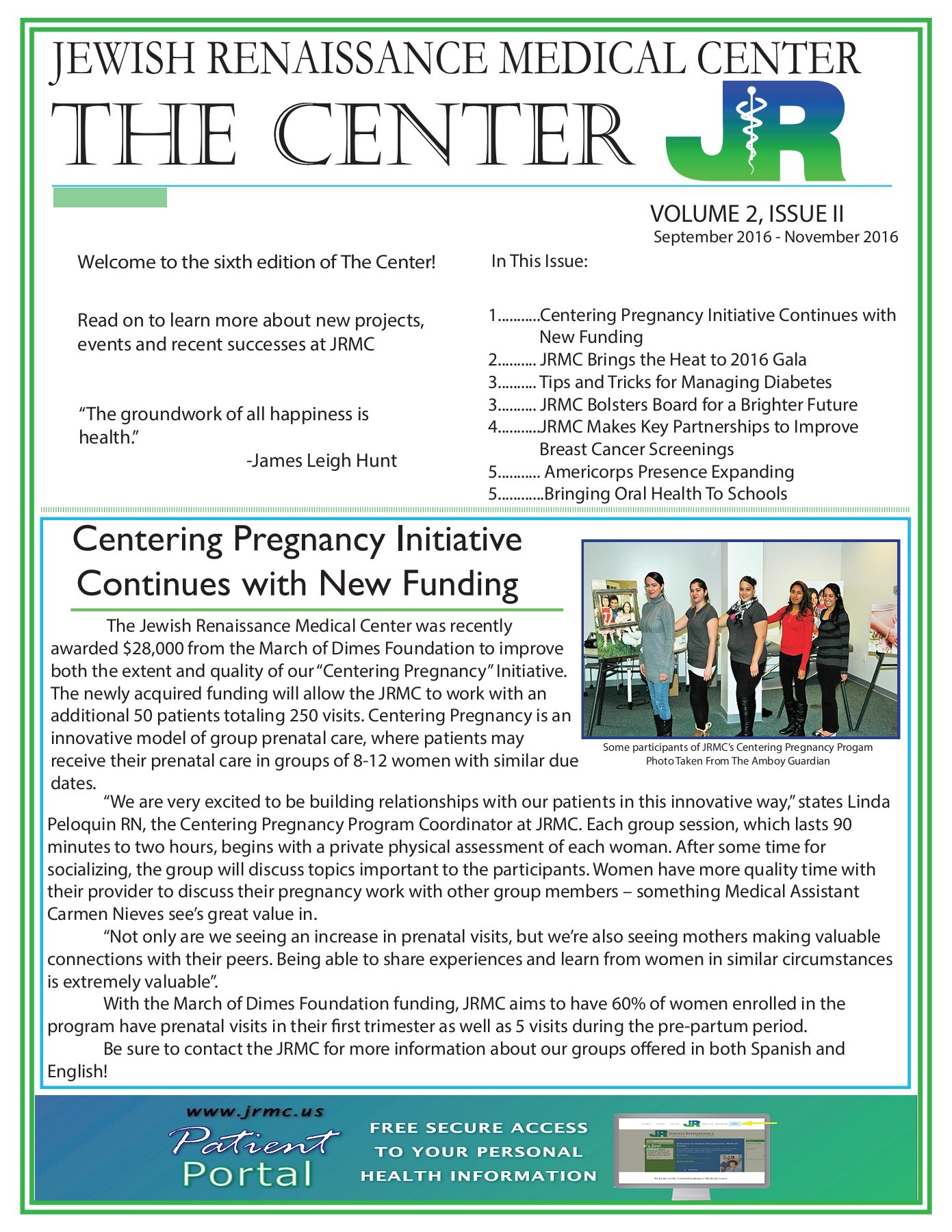 Volume II Issue II - jrmcnews - Page 1 - 5 | Flip PDF Online | PubHTML5