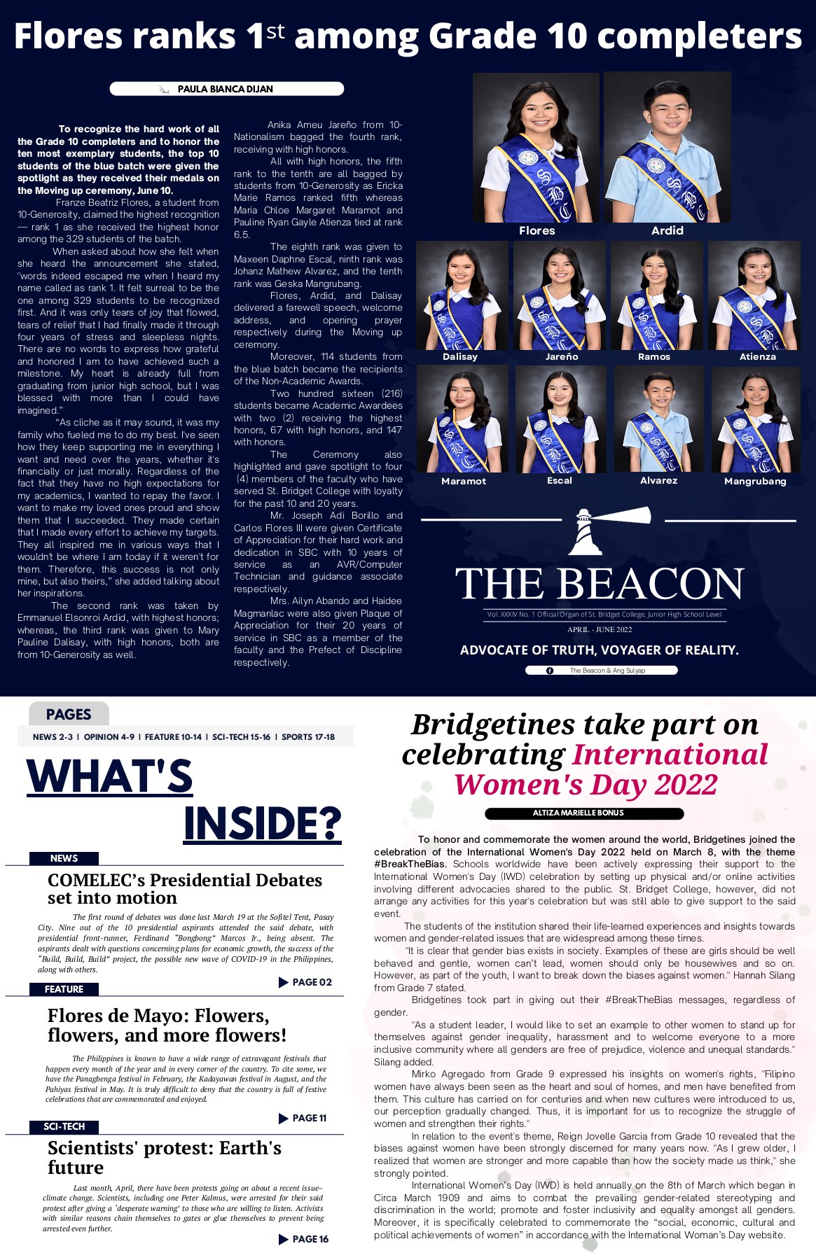 The Beacon (Volume 34 Issue 1) - ardidemman8 - Page 1 - 18 | Flip PDF Online | PubHTML5
