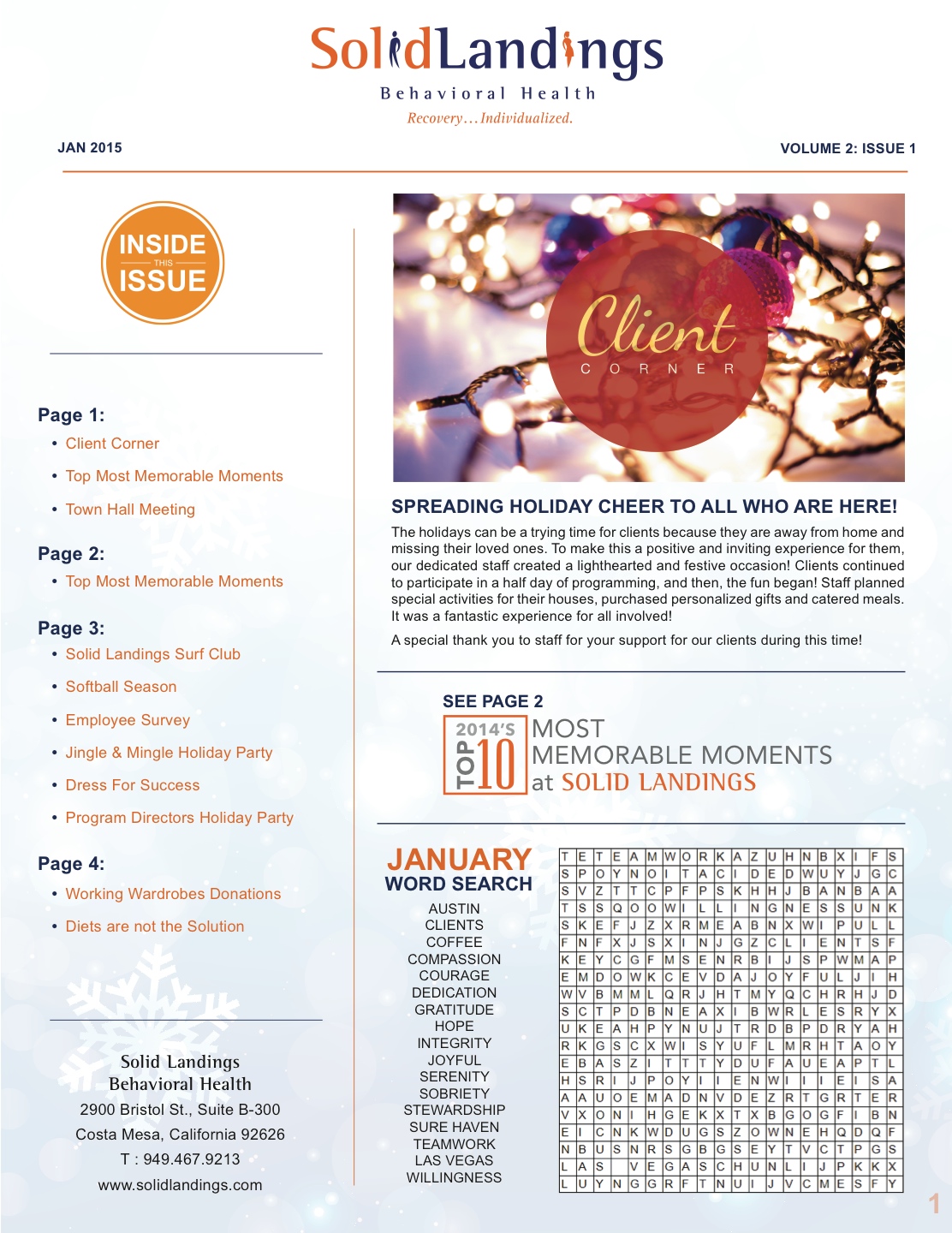 January Newsletter - ryan.beck - Page 1 - 4 | Flip PDF Online | PubHTML5