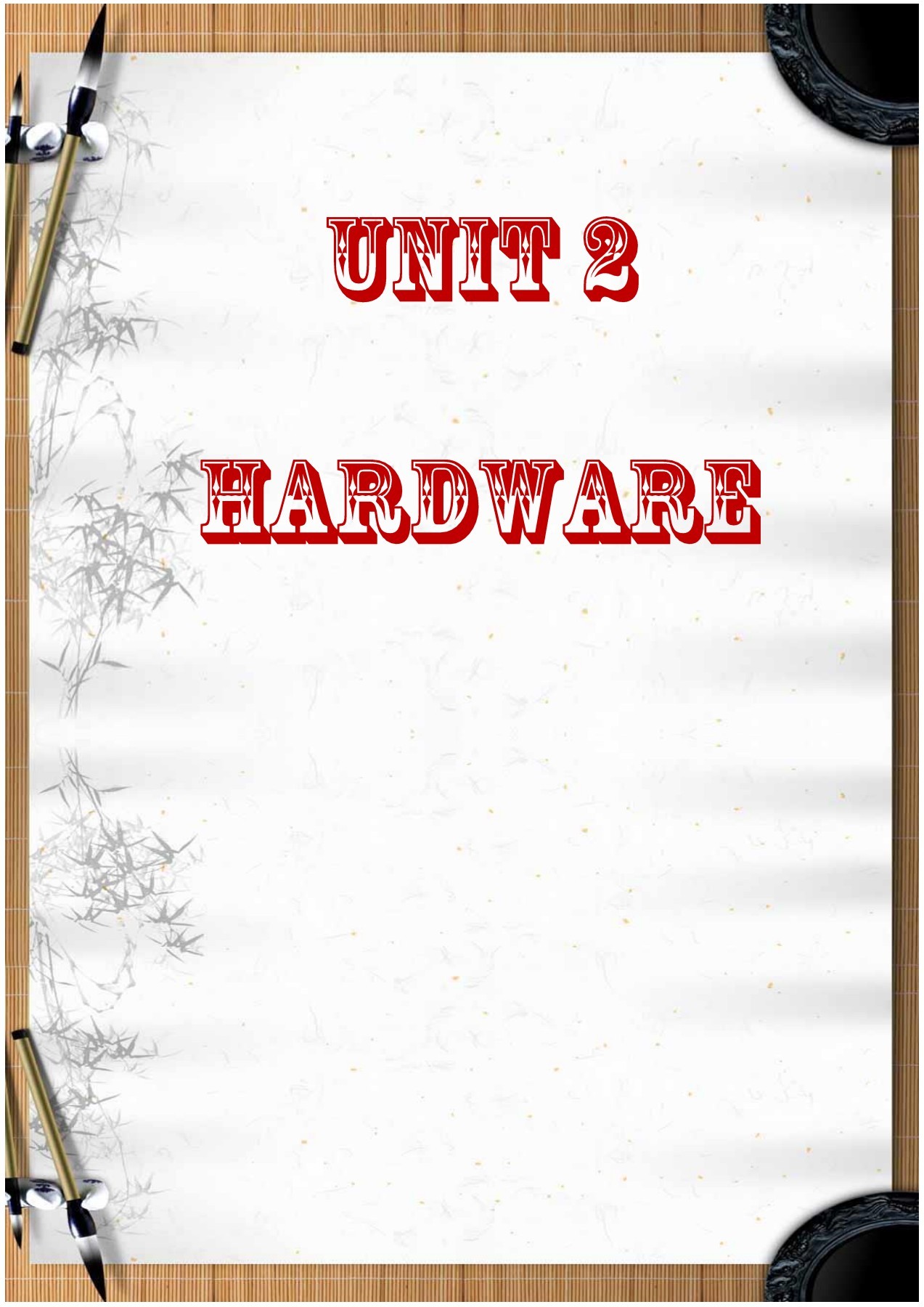 English for Computer unit 2 Hardware - uninaja - Page 1 - 12 | Flip PDF Online | PubHTML5