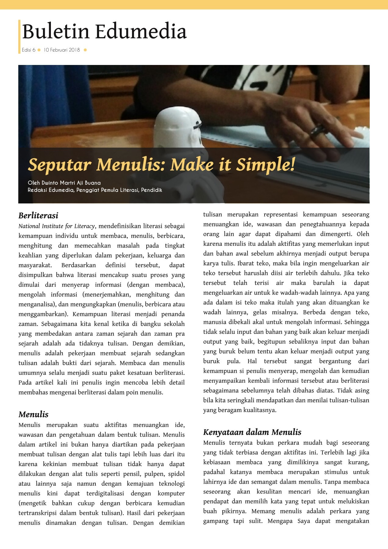 Buletin edumedia edisi 06 - Edumedia Magazine - Halaman 1 - 3 | PDF Online | PubHTML5