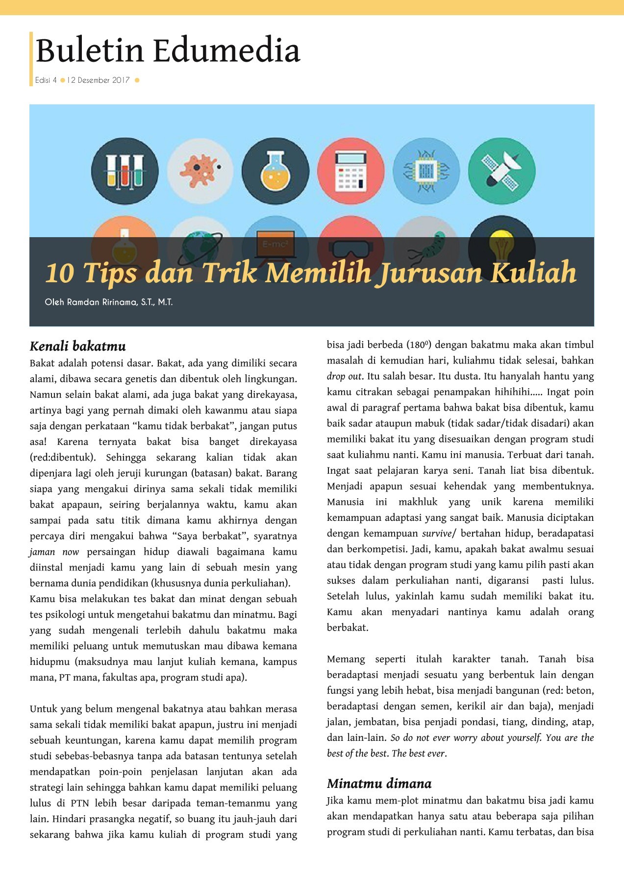 Buletin edumedia edisi 04 - Edumedia Magazine - Halaman 1 - 3 | PDF Online | PubHTML5