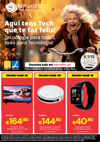 Aqui tens Tech que te faz feliz!