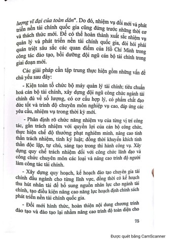 Quan điểm của Chủ tịch Hồ Chí Minh về công tác tài chính - TH Ly Tu ...
