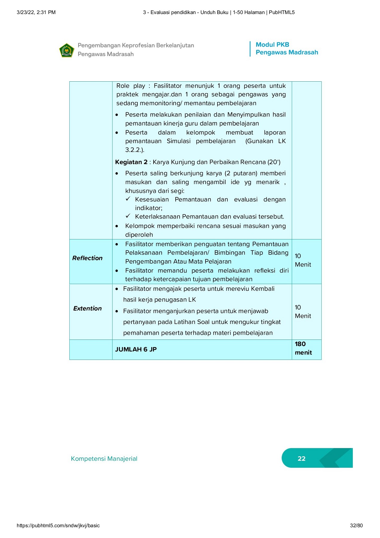 3 - Evaluasi pendidikan - Unduh Buku _ 1-50 Halaman _ PubHTML5 - Nurul Hidayah - Page 32 | Flip ...