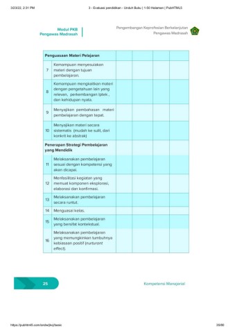 3 - Evaluasi pendidikan - Unduh Buku _ 1-50 Halaman _ PubHTML5 - Nurul Hidayah - Page 35 | Flip ...
