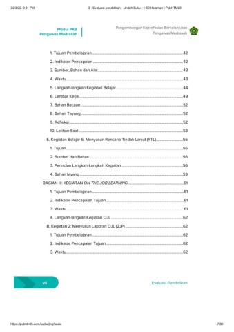 3 - Evaluasi pendidikan - Unduh Buku _ 1-50 Halaman _ PubHTML5 - Nurul Hidayah - Page 7 | Flip ...