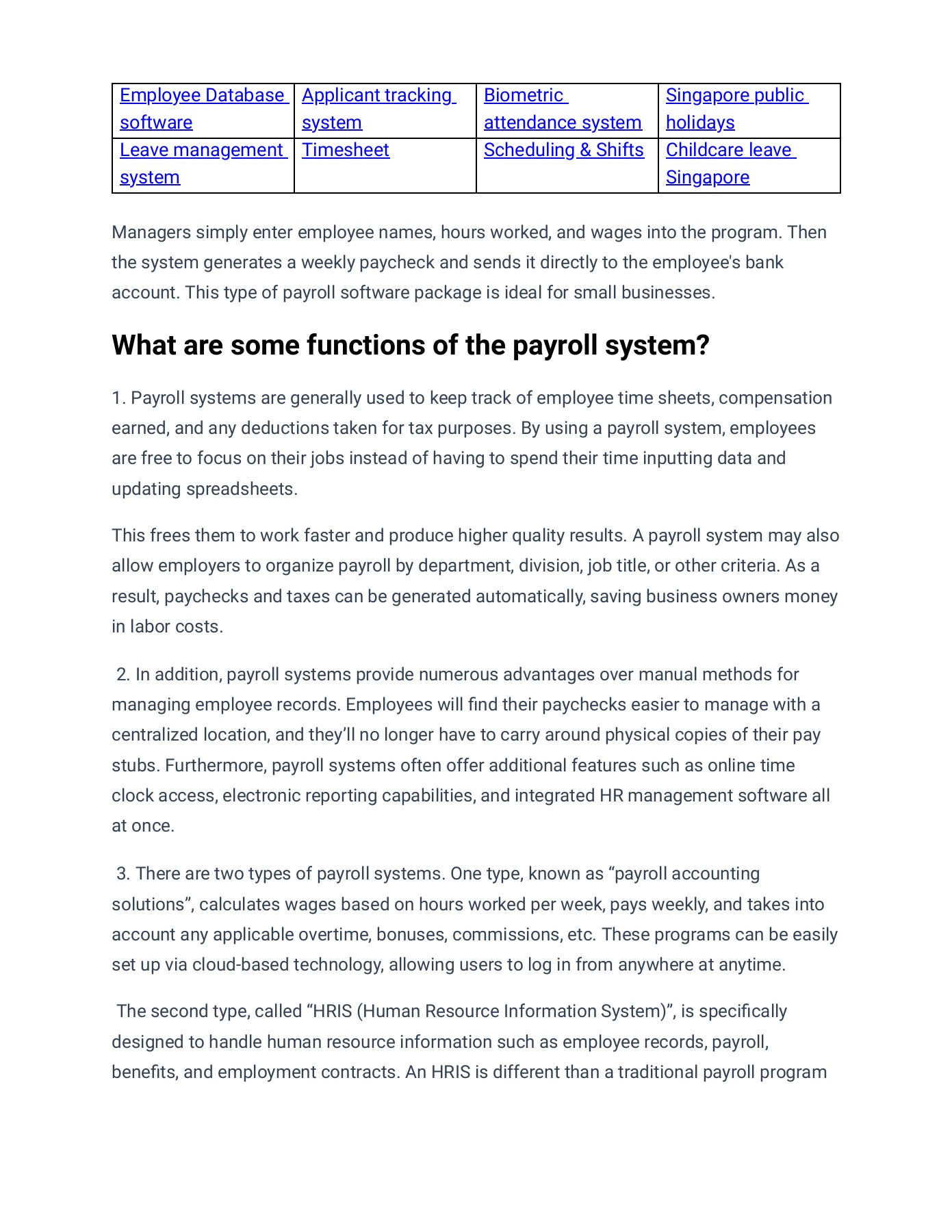 Features of Payroll Management System - Parkeradam916 - Page 2 | Flip ...