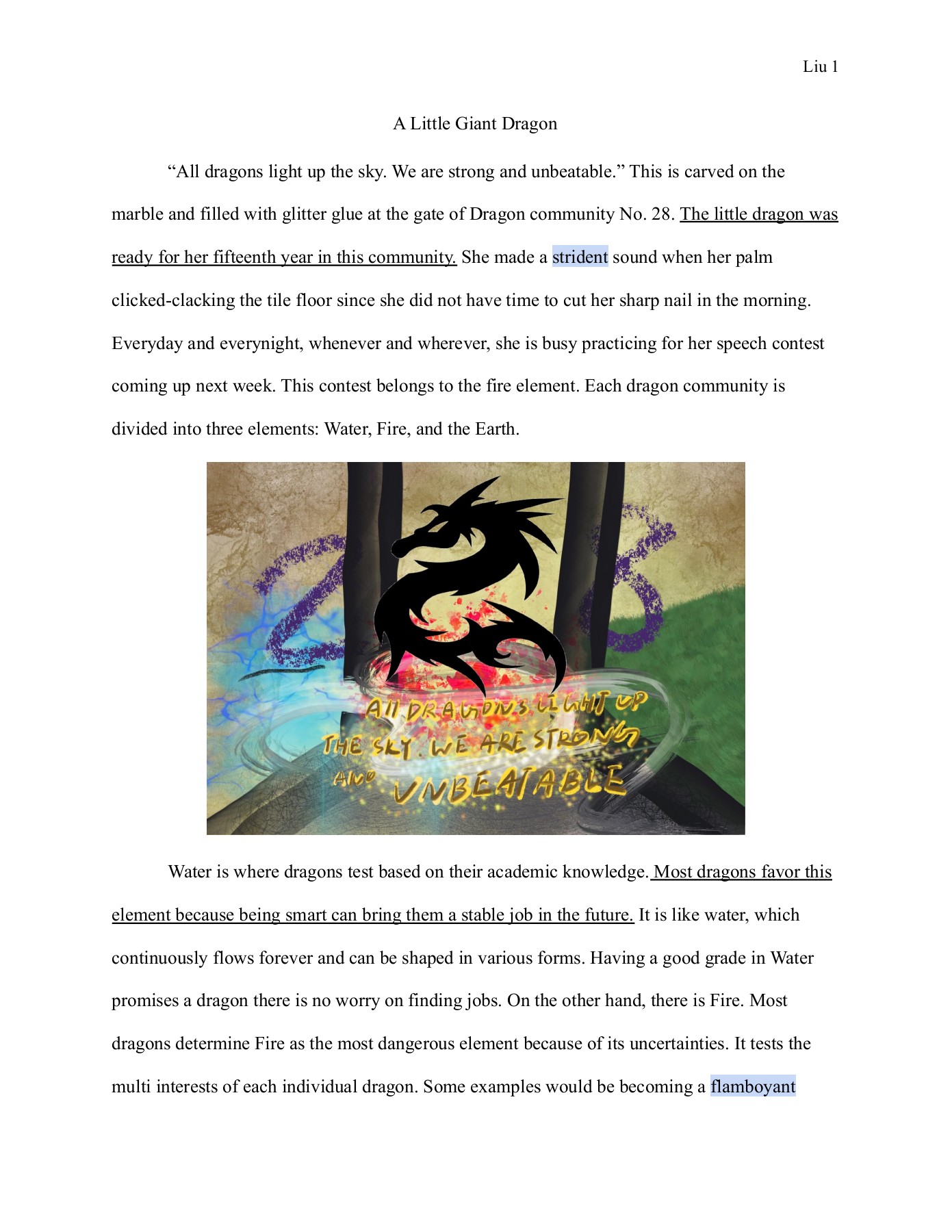 劉語涵Violet Liu - Fairy_Folk Tale & Rationale Final Assessment Project-3 ...