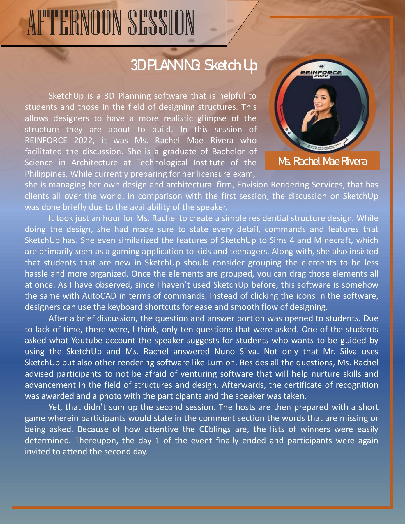 Narrative Report for Reinforce 2022 - kayesselgracebinay - Page 5 ...