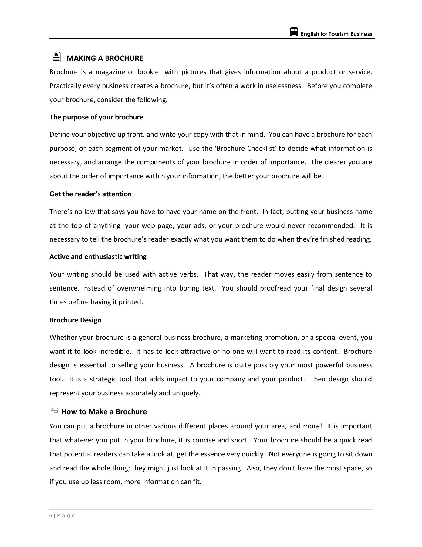 Introduction to English for Tourist guide - Gift Journey - Page 6 ...