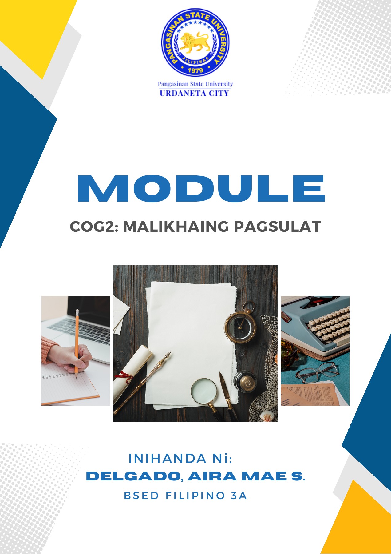 MODULE SA DI-DIREKTANG KARAKTERISASYON - Aira Mae Delgado - Page 1 - 7 | Flip PDF Online | PubHTML5
