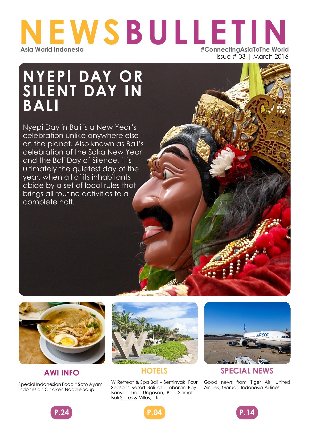 AWI News Bulletin Magazine - Graphic Design AWI - Page 1 - 38 | Flip ...