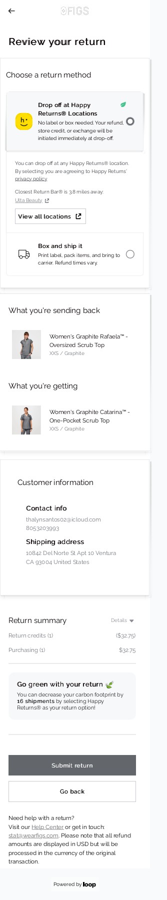 FIGS Returns - santos.thalyn - Page 1 - 1 | Flip PDF Online | PubHTML5
