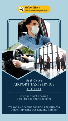 Try Allo Taxi For Airport Taxi Service In Didcot