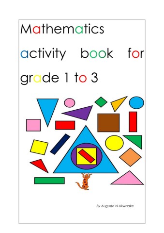 Mathematic E book for grade 1 to 3