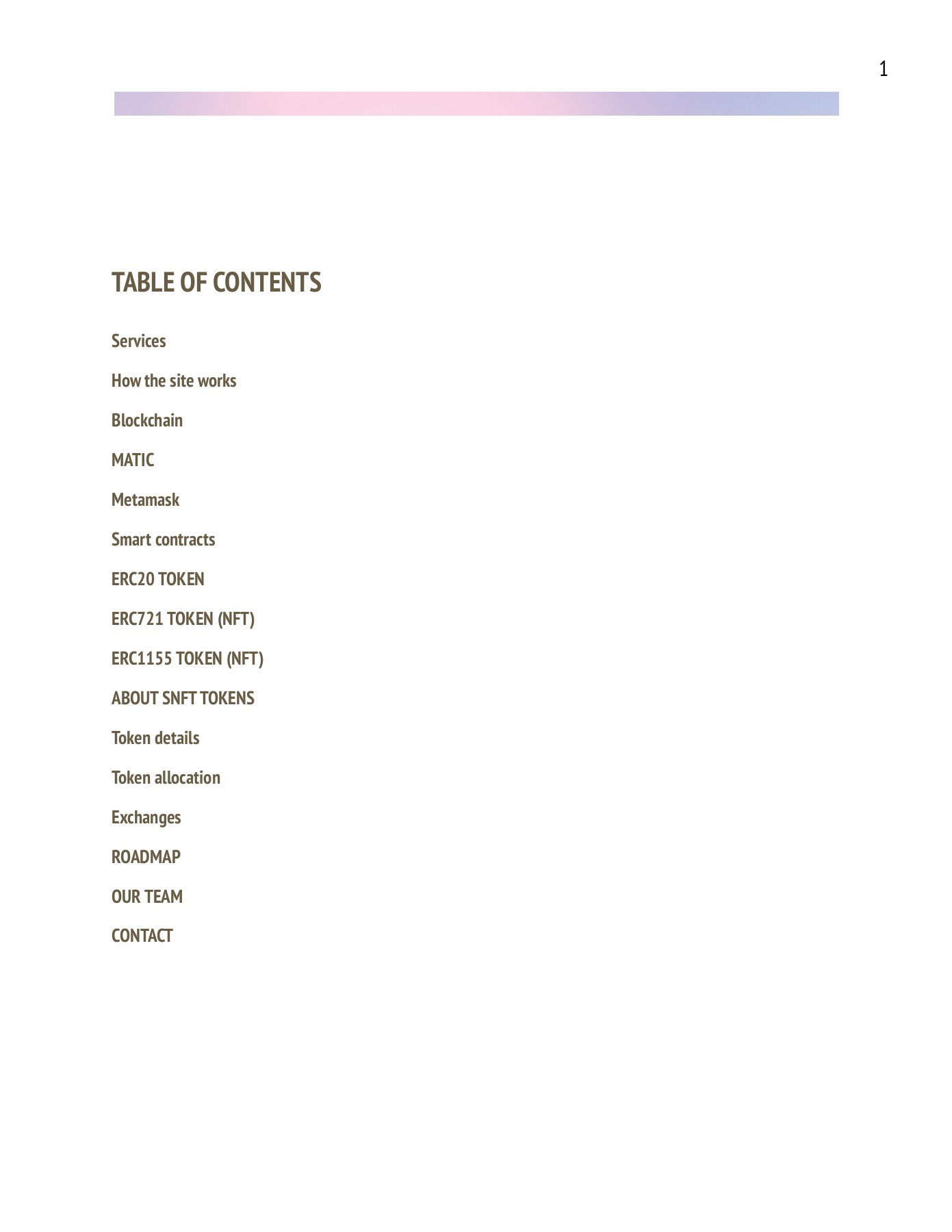 SNFT whitepaper - abo anan - Page 2 | Flip PDF Online | PubHTML5