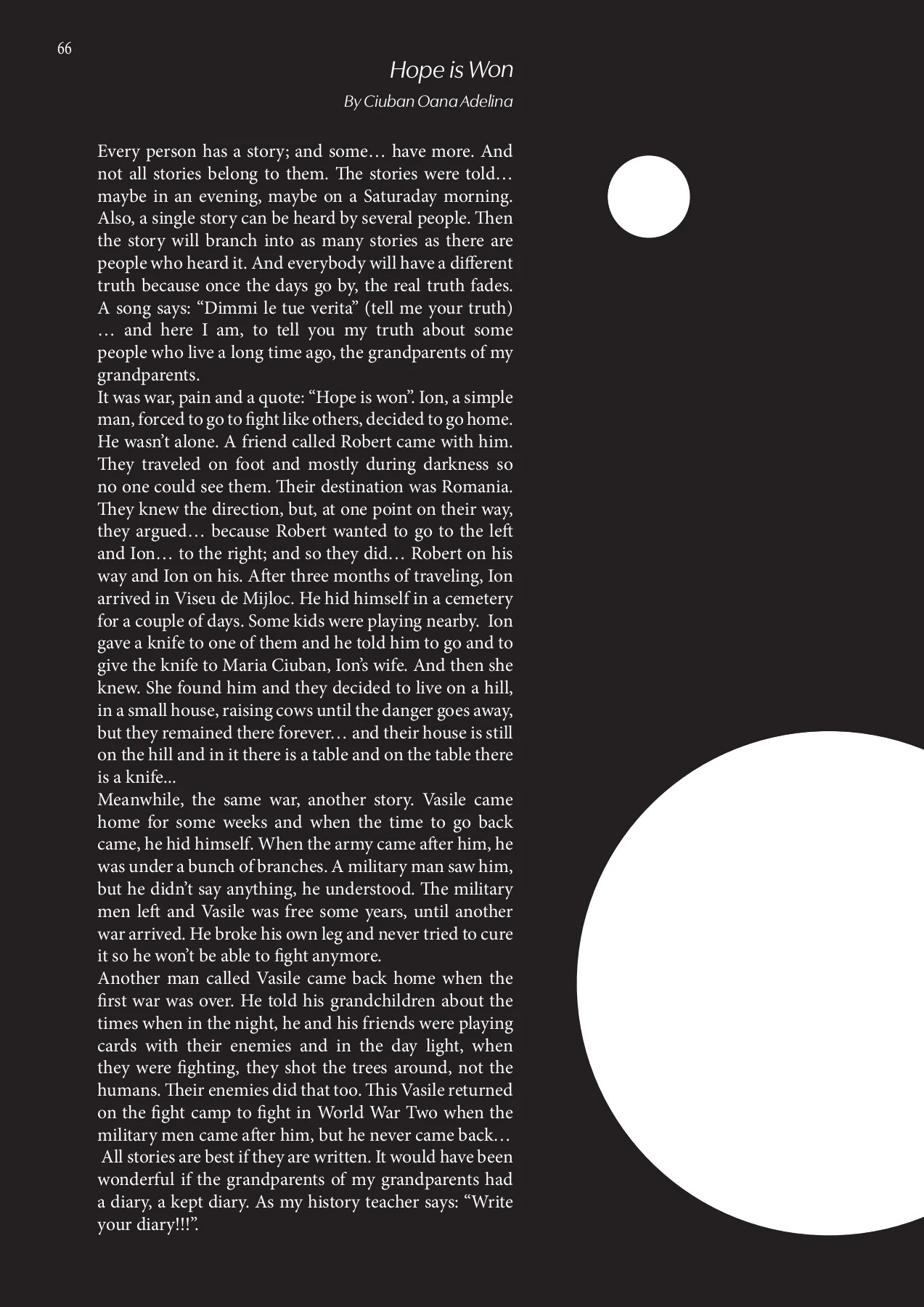 TEENGLISH MAGAZINE - Petra Lenghel - Page 66 | Flip PDF Online | PubHTML5