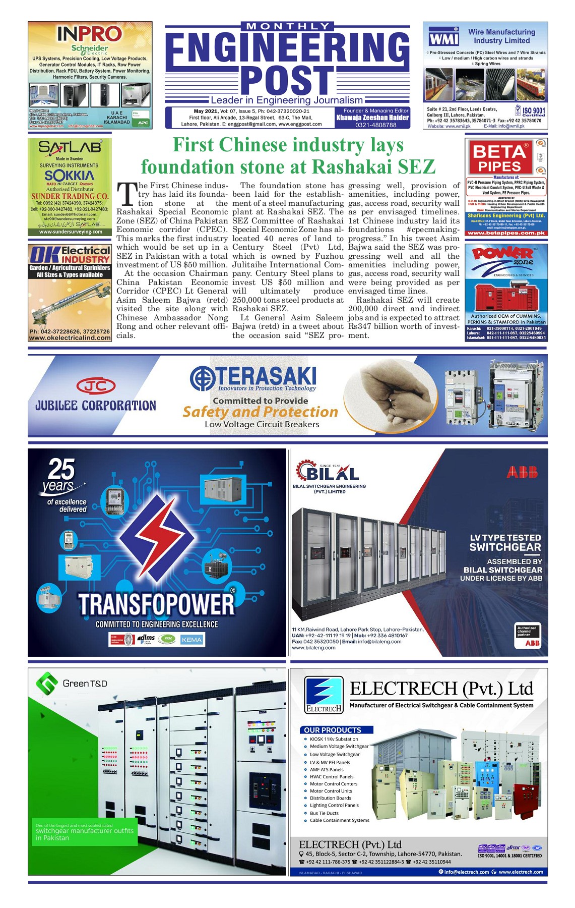 Engineering Post May 2021 - Empire Online - Page 1 - 48 | Flip PDF Online | PubHTML5