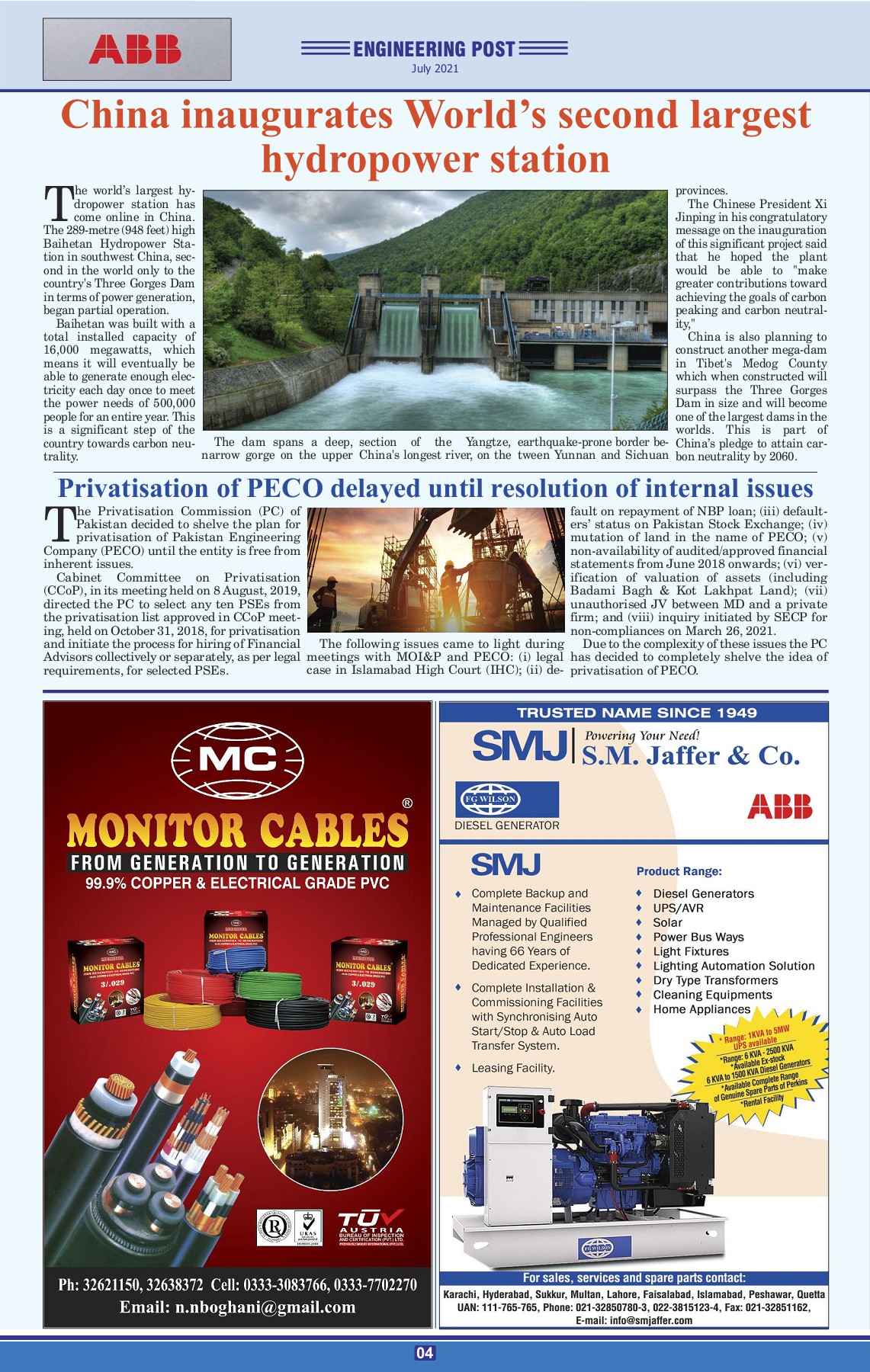 Engineering Post July 2021 - Empire Online - Page 4 | Flip PDF Online | PubHTML5