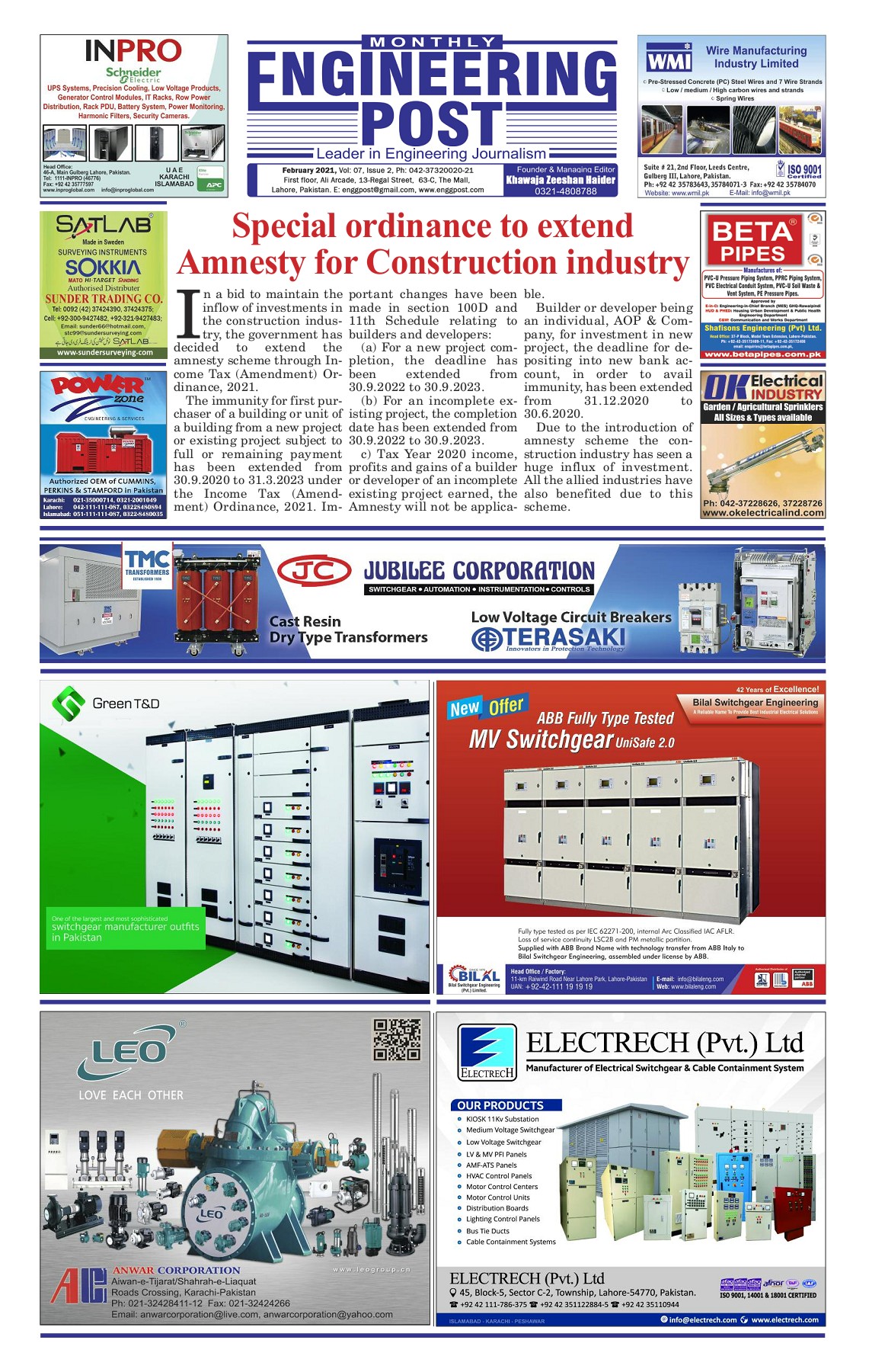 Engineering Post February 2021 - Empire Online - Page 1 - 44 | Flip PDF ...