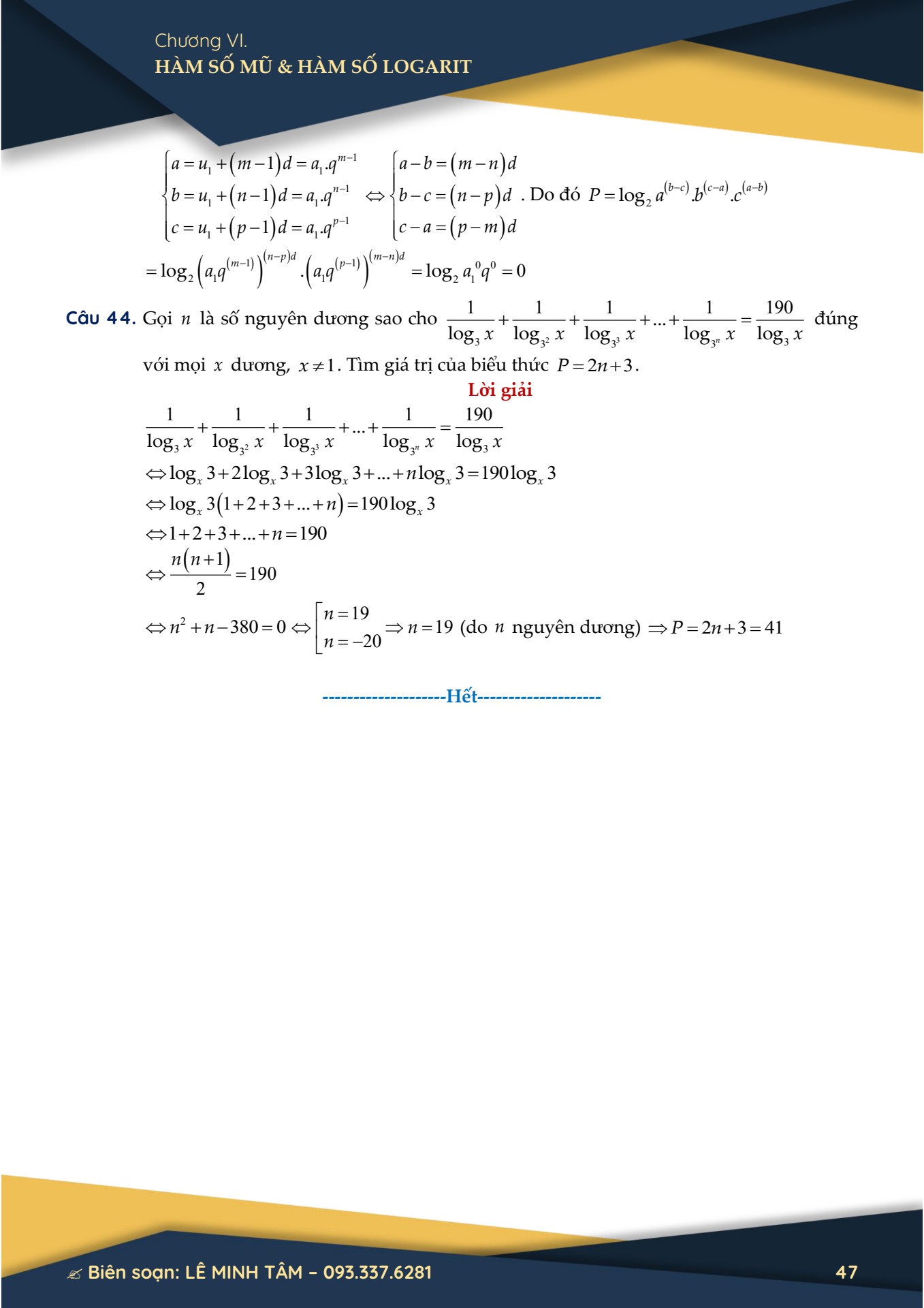 chuyen-de-ham-so-mu-va-ham-so-logarit-toan-11-le-minh-tam - binhhalang1 ...