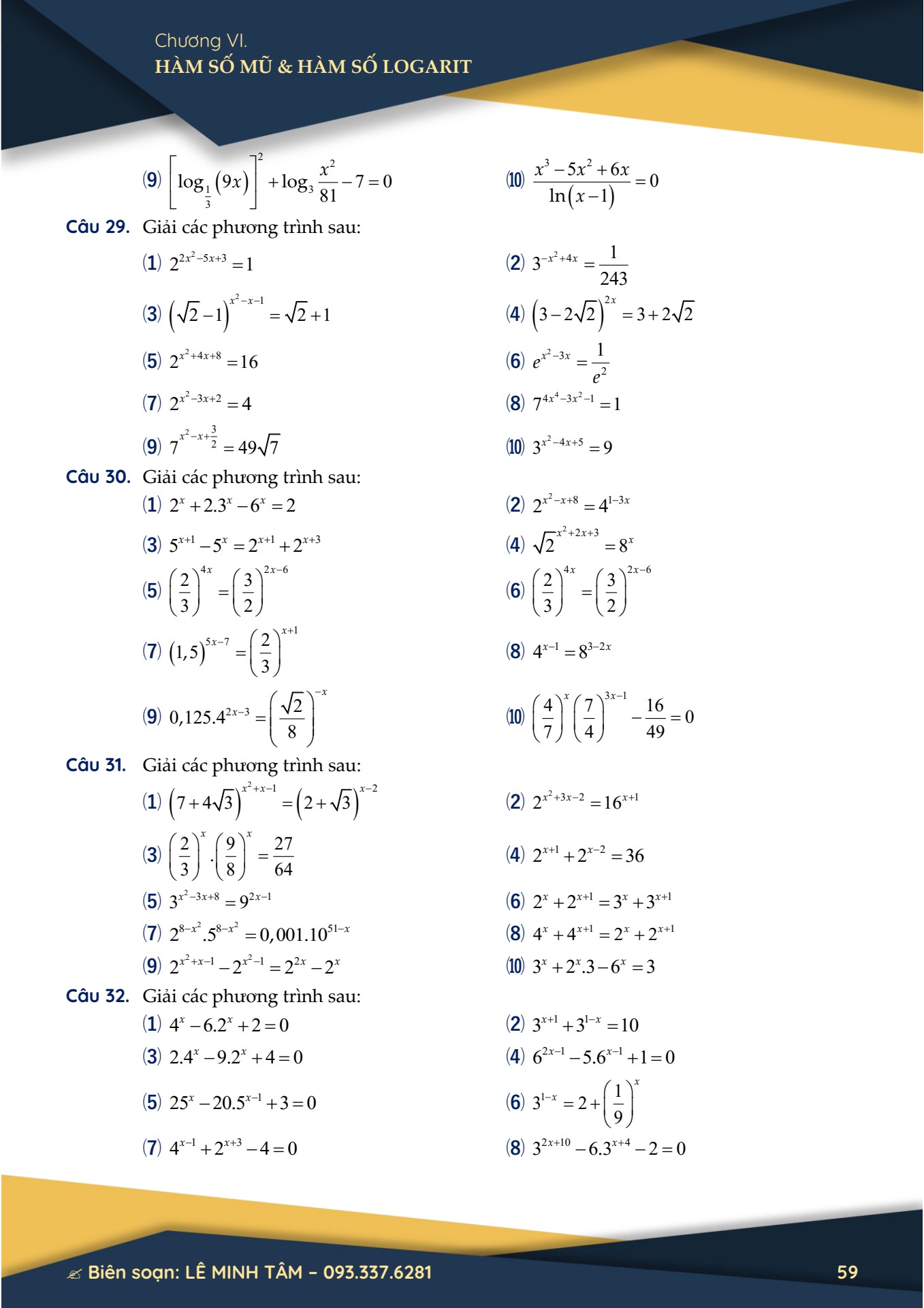 chuyen-de-ham-so-mu-va-ham-so-logarit-toan-11-le-minh-tam - binhhalang1 ...
