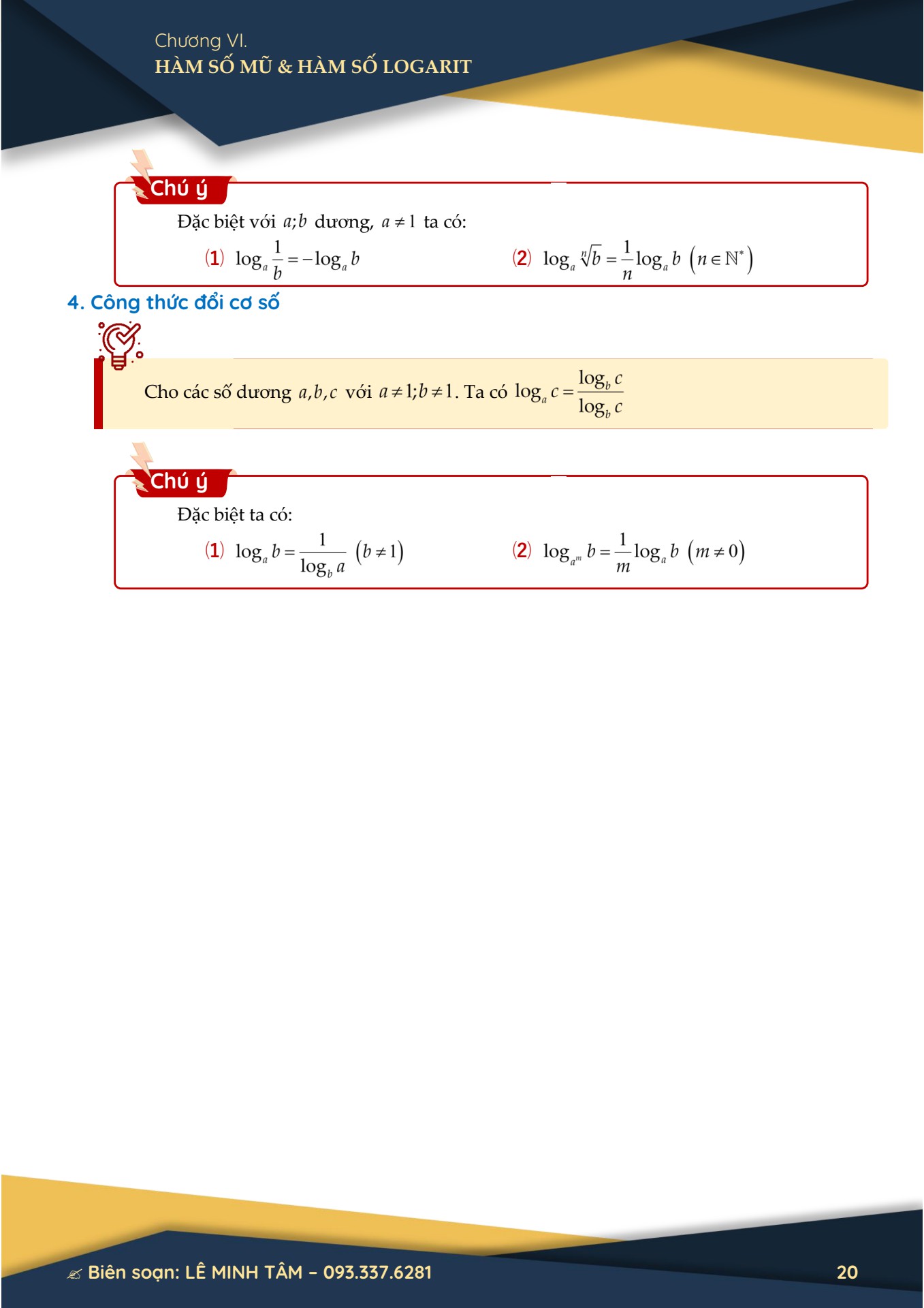 chuyen-de-ham-so-mu-va-ham-so-logarit-toan-11-le-minh-tam - binhhalang1 - Trang 21 | PDF lật ...