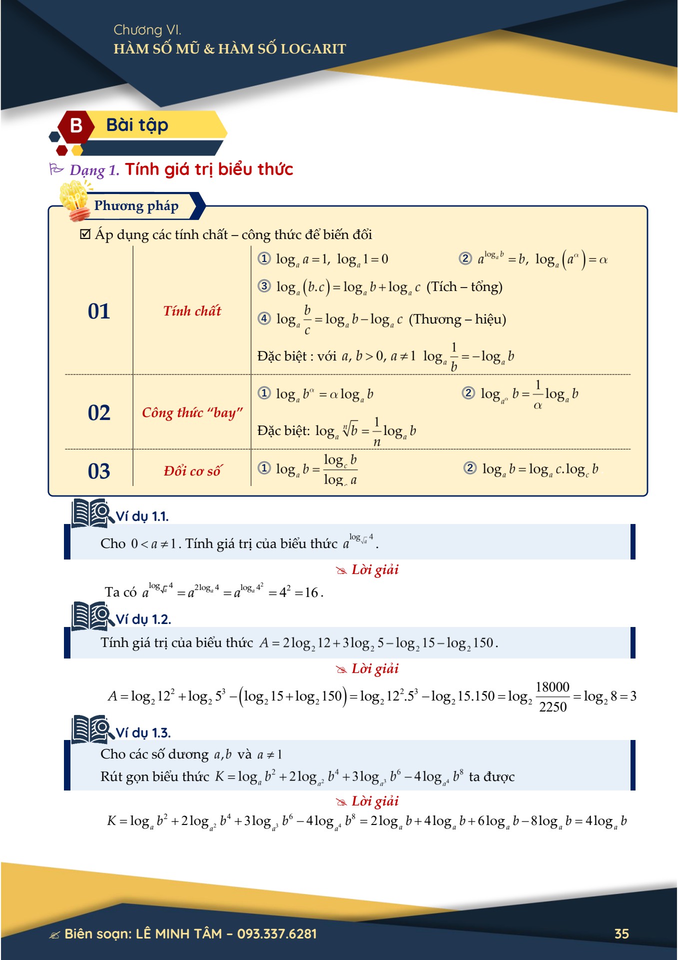 chuyen-de-ham-so-mu-va-ham-so-logarit-toan-11-le-minh-tam - binhhalang1 ...