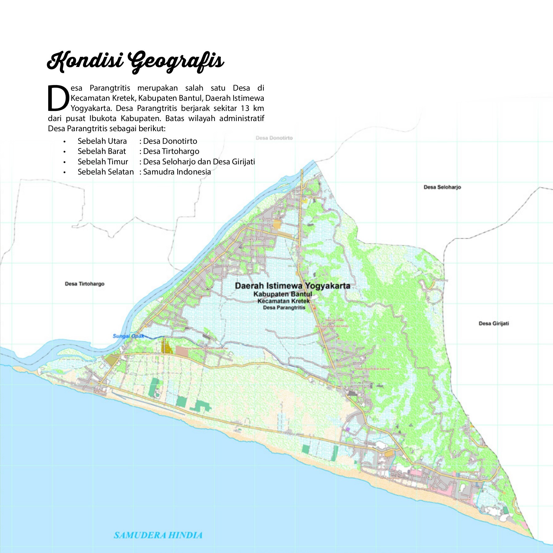 Deskripsi Peta Desa - Parangtritis Geomaritime Science Park - Halaman ...