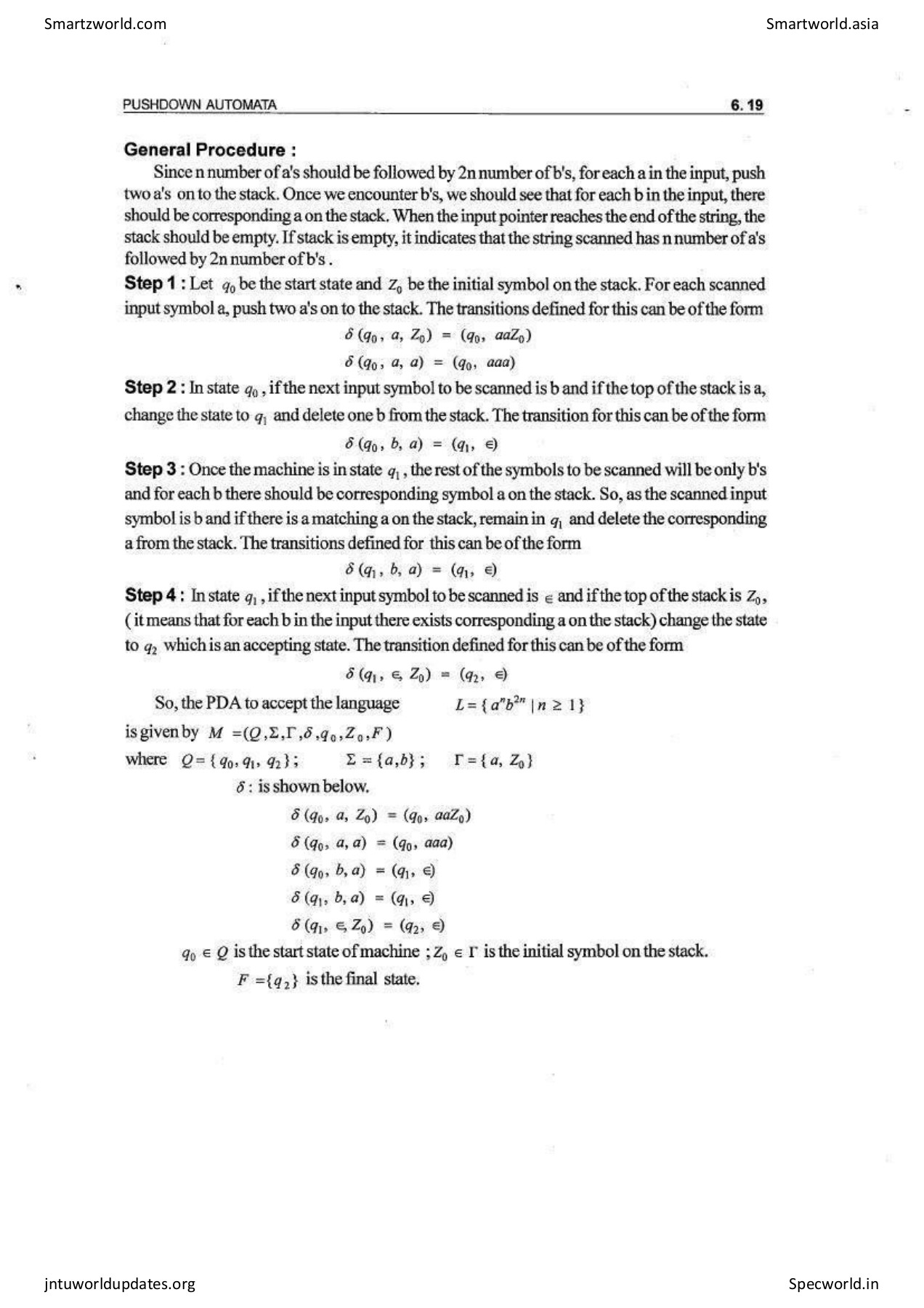 Formal Languages and Automata Theory Complete Notes - krithi4443 - Page ...