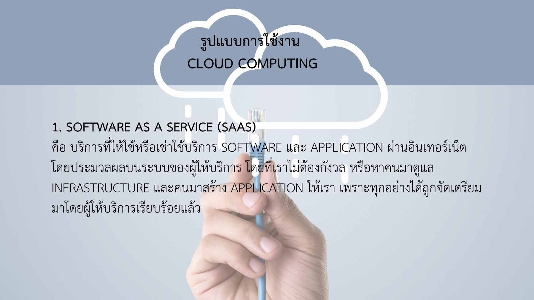 CloudComputing คืออะไร - Thamonwan Phonaw - หน้าหนังสือ 5 | พลิก PDF ออนไลน์ | PubHTML5