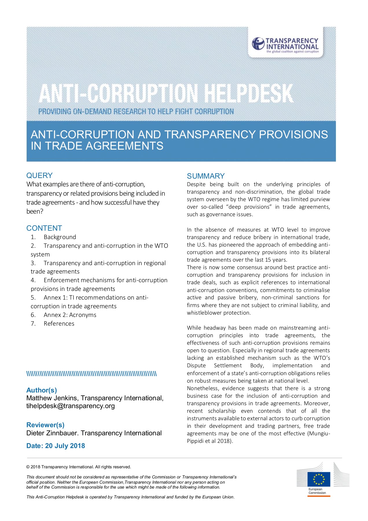 Anti-corruption-and-transparency-provisions-in-trade-agreements-2018 ...