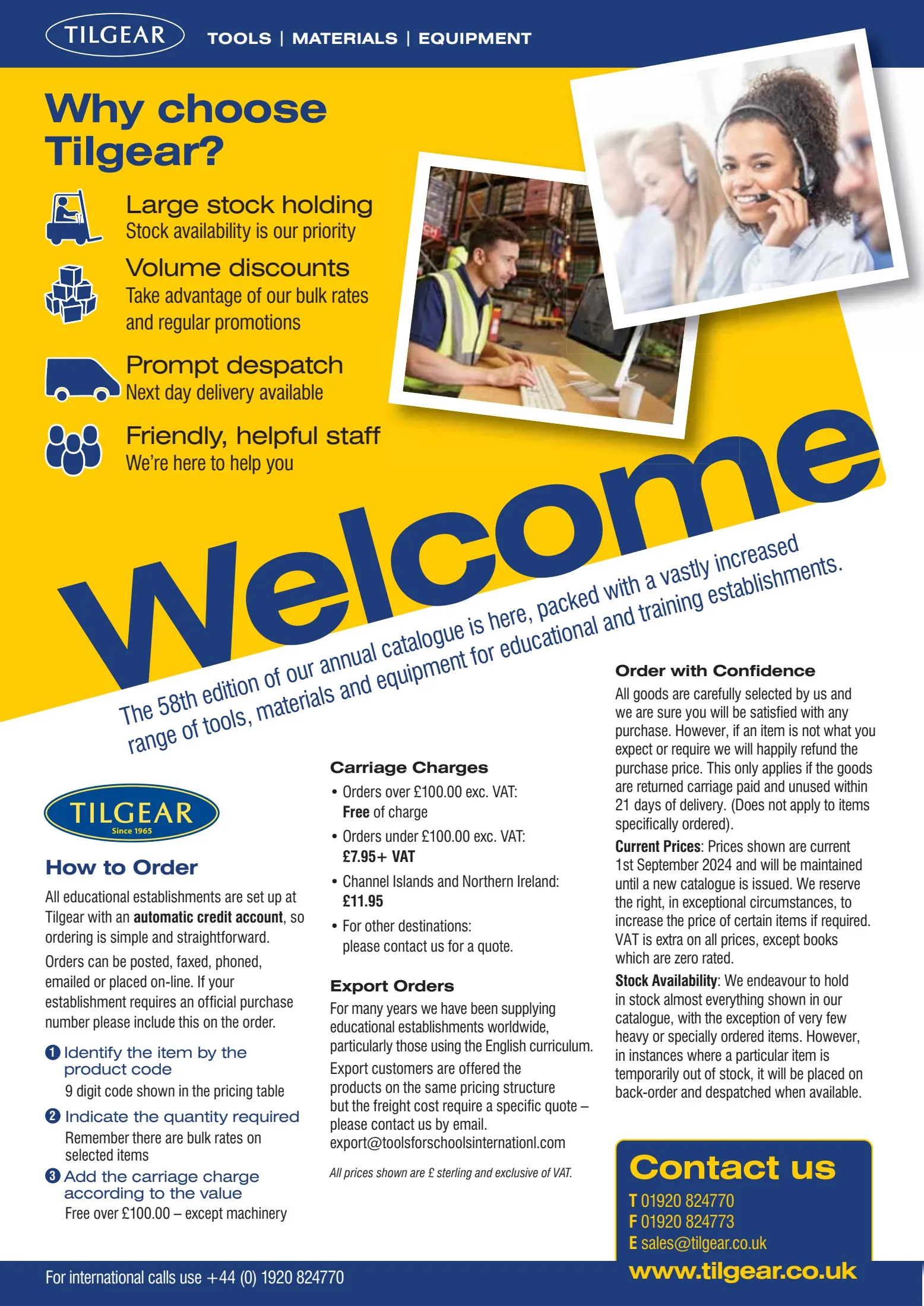 Tilgear Catalogue 2024-25 Issue 59