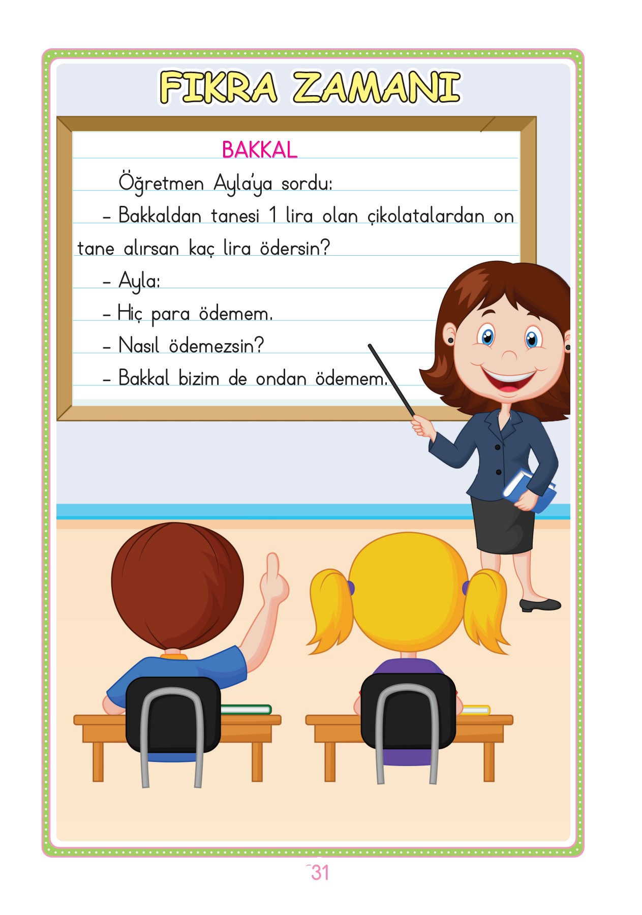 1_YARIYIL_TURKCE - MAVİDENİZ YAYINCILIK - Sayfa 31 | Çevrimiçi PDF ...