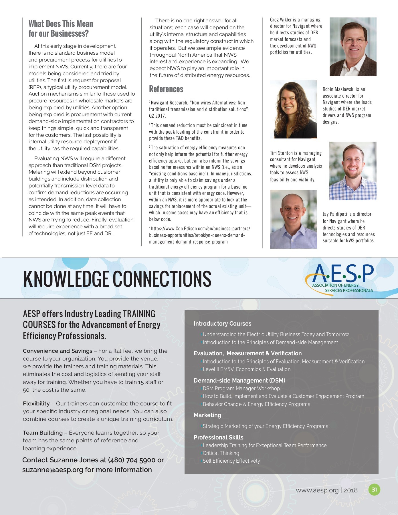 AESP Magazine 2018 - AESP - Page 31 | Flip PDF Online | PubHTML5