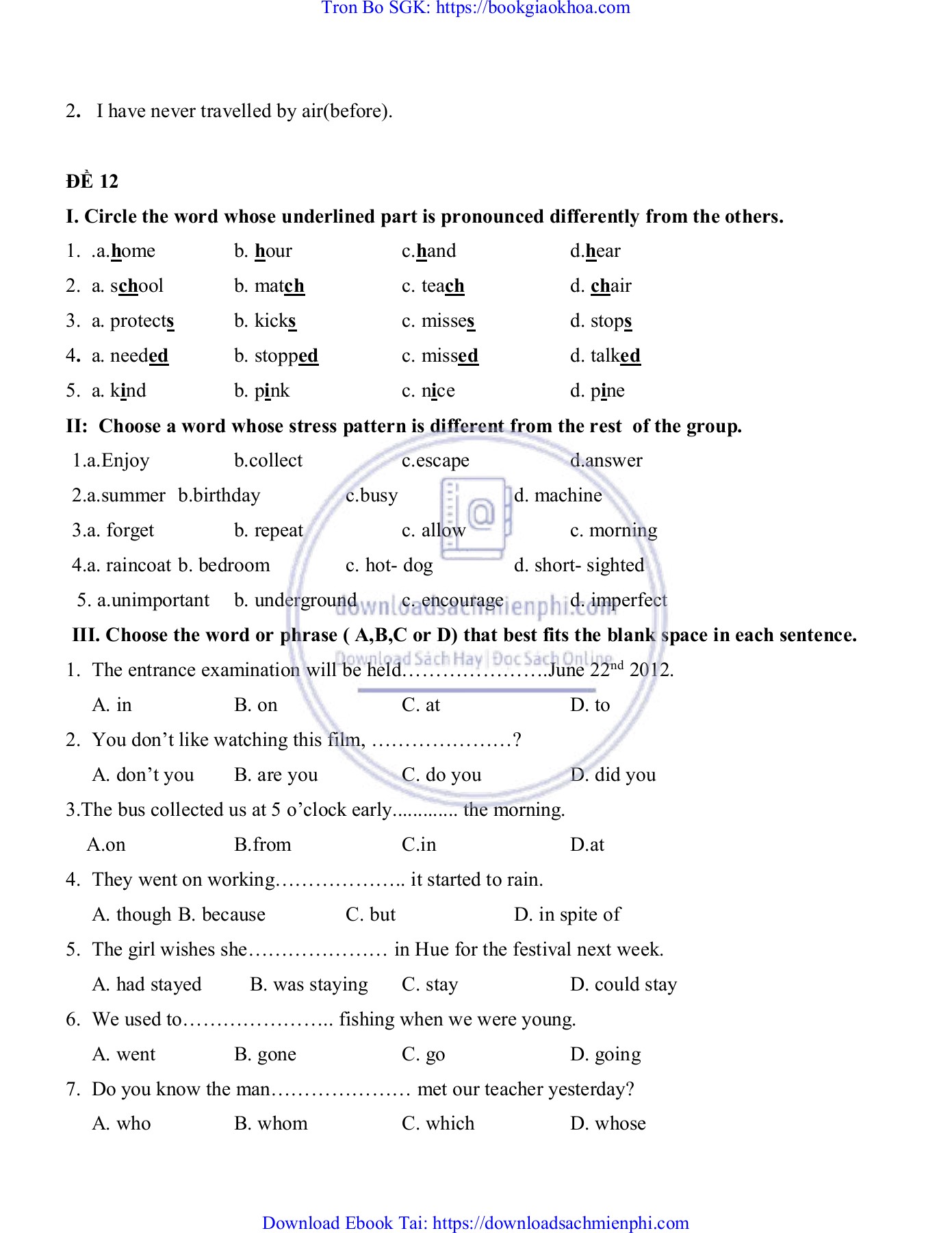 30-de-thi-vao-lop-10-mon-tieng-anh-2019-2020--co-dap-an- - Vinh Nguyễn ...